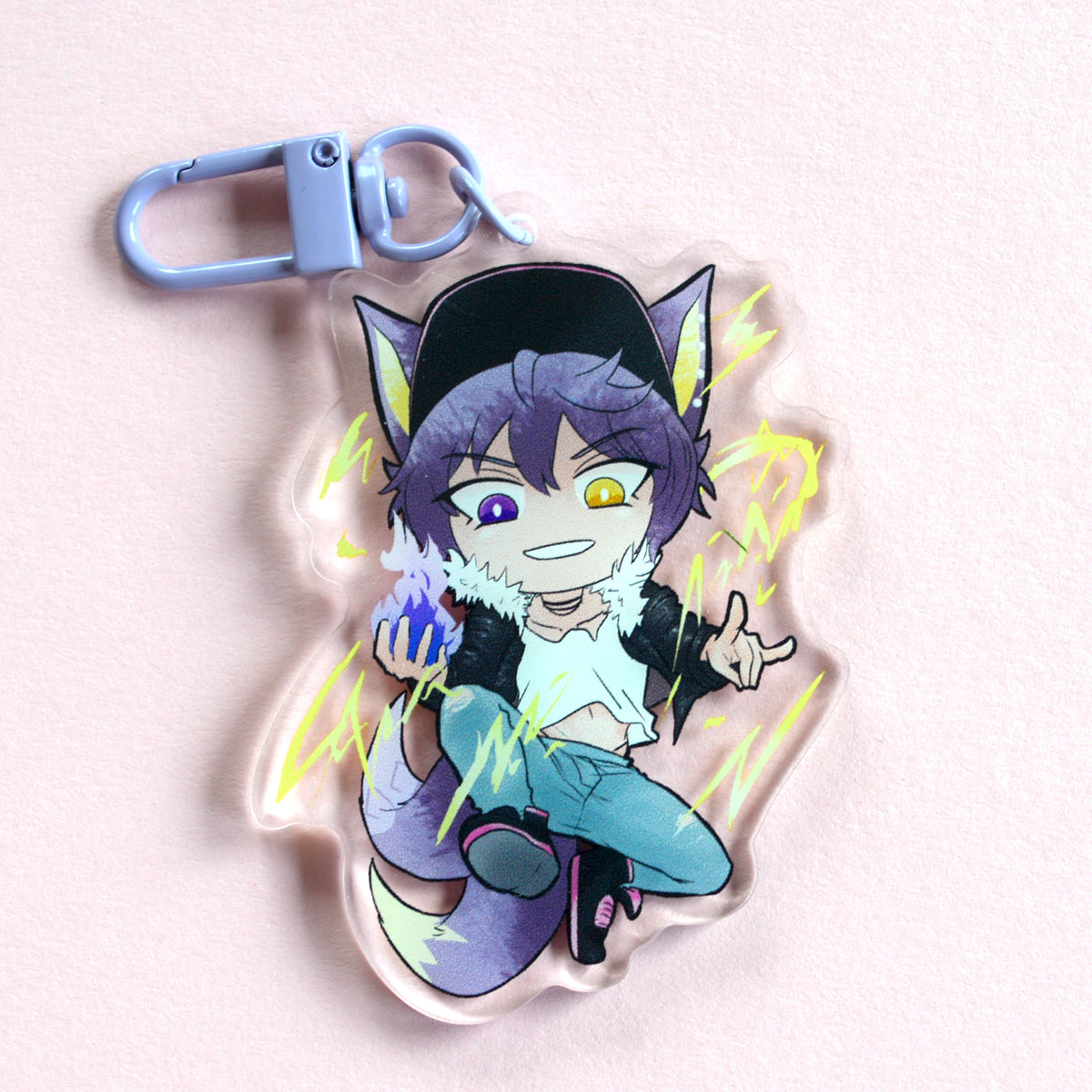 Kon Power Acrylic Keychain – SpookyZap